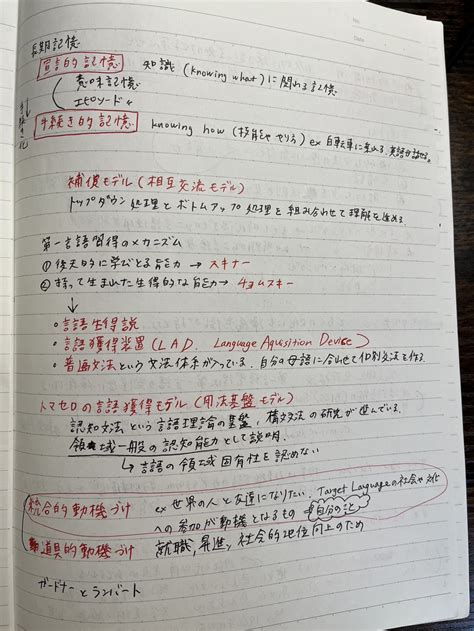 日本語教育能力検定試験 独学ノートの内容を公開！何を書いていた？ ブランク18年で日本語教師になりました