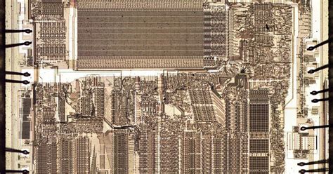 Inside The Die Of Intels 8087 Coprocessor Chip Root Of Modern Floating Point R