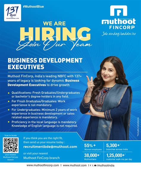 Muthoot Fincorp Ltd On Linkedin Hiringalert