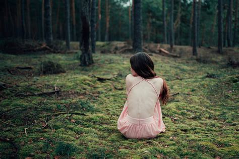 Wallpaper Sunlight Forest Women Outdoors Long Hair Nature
