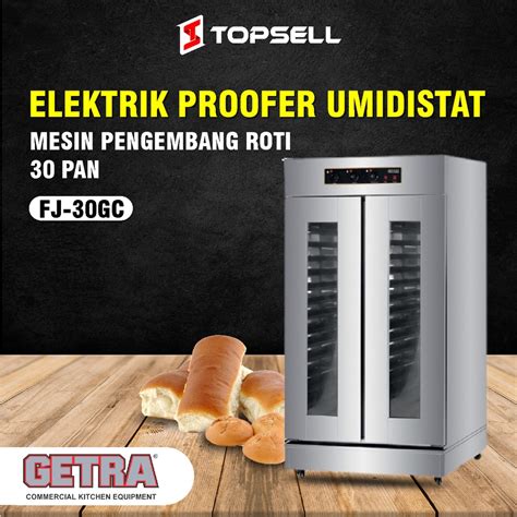 Jual Mesin Pengembang Roti Listrik Proofer Umidistat Getra Tray FJ GC Gratis Ongkir