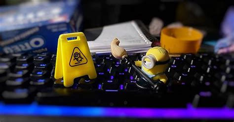 Minion Cleans My Keyboard Album On Imgur