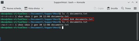 Come Cambiare I Permessi Con Il Comando Chmod Su Linux Supporthost