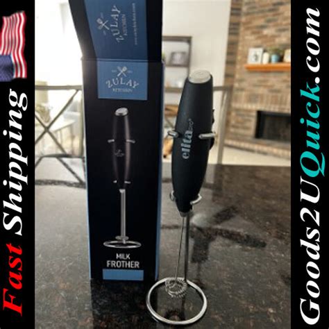 Powerful Milk Frother Handheld Foam Maker For Lattes Whisk Drink
