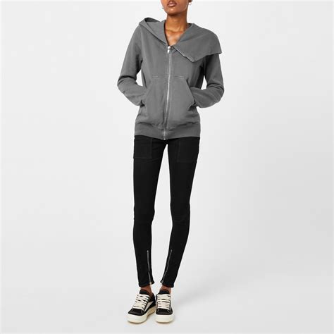 Rick Owens Drkshdw Mountain Hoodie Women Zip Hoodies Flannels