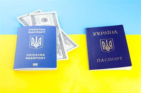 Premium Photo Ukrainian Biometric Passport And Internal Passport On