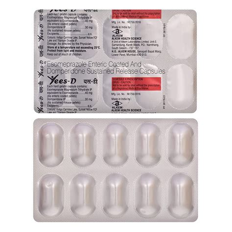Yees D Strip Of 10 Capsules Health And Personal Care