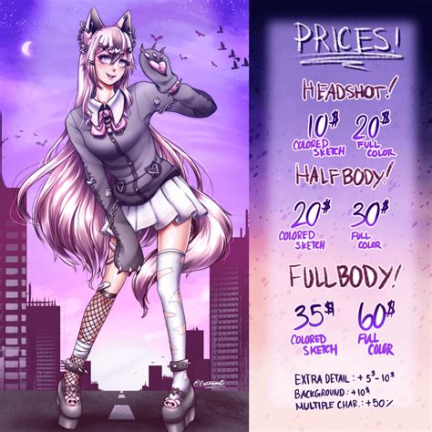 Emergency Anime And Chibi Commissions Open For 10 60 Dm If Interested