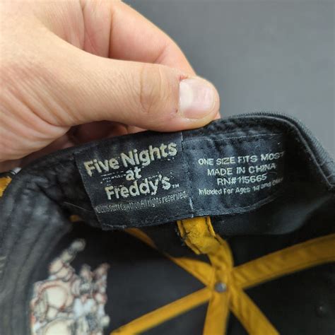Five Nights At Freddys Fazbears Pizza Hat Snapback Bl Gem