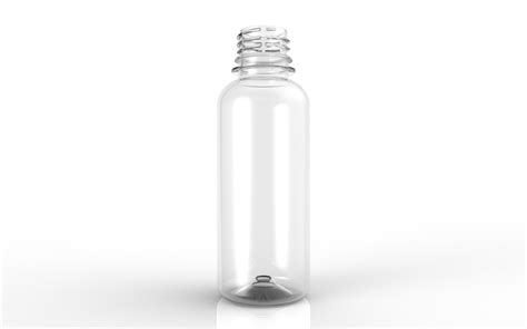 Frasco PET Redondo Cristal Ml Mm Un Embalagem Serra