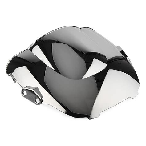 1x Silver Abs Moto Windshield Wind Screen For Honda Cbr600 F3 1995 96