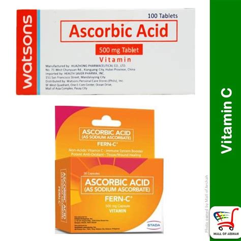 Product Of Watsons Ascorbic Acid Vitamin C Lazada Ph
