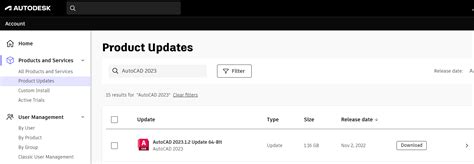 Solved I Cant Download Autocad 202312 Update 64 Bit Autodesk Community