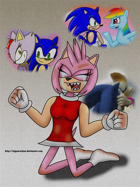 Amy Rose Sonic X Mad