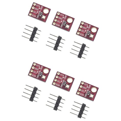 6PCS BME280 5V Digital Sensor Temperature Humidity Barometric Pressure