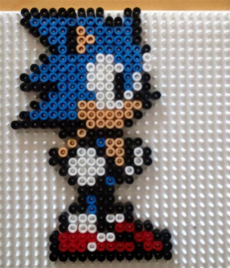 Small Sonic Perler Bead Pattern Pattern Inspiration Daily