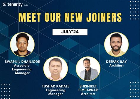 Tenerity India On Linkedin Newjoiners Tenerity Tenerityindia