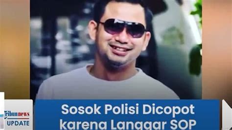 Potret Lucky Carvarino Polisi Pangkat Kompol Yang Dicopot Karena