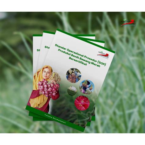 Jual Buku Standar Operasional Prosedur SOP Produksi Benih Bawang