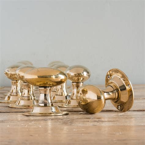 Brass Oval Door Knobs Door Furniture And Brassfoundry Lassco
