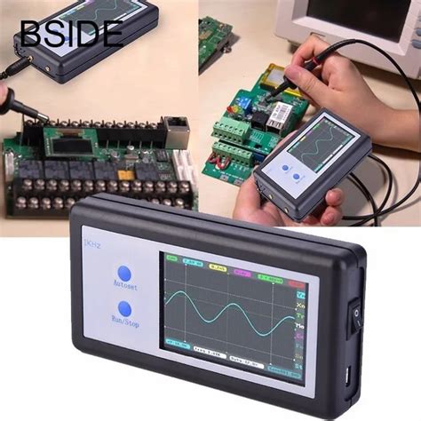 Dso602 Portable Digital Oscilloscope 200khz Double Channe Touch Panel