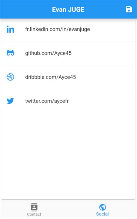 GitHub Ayce Flutter Business Card Business Card In Flutter