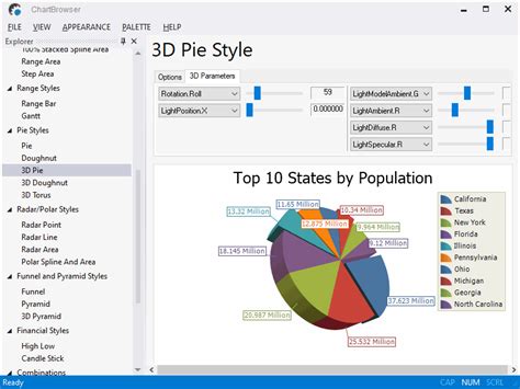 chart examples codejock