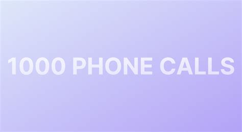 Send 1000 Phone Calls Bland Ai