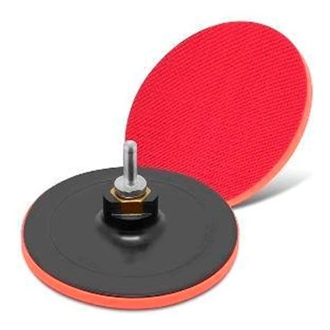Disco De Borracha Com Velcro Suprema Parafusos