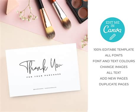 Simple Reed Diffuser Care Card Template Editable Diffuser Etsy