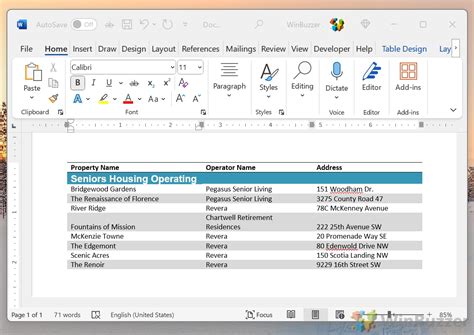 How To Insert An Excel Table Into Word Documents Winbuzzer