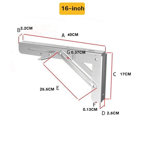2ชิ้น สแตนเลสพับสามเหลี่ยมชั้นวาง 8 12 16 นิ้ว ติดผนังพับชั้นวางโต๊ะเขียนหนังสือ ฉากรับชั้นวาง