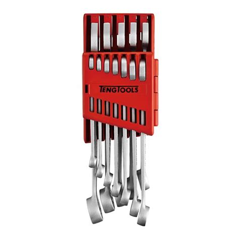 Teng 12pce Antislip Combination Span Set Case 8 19mm Itm Industrial Products