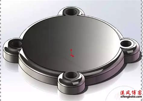 每天一练 Solidworks练习题之catics3d11 M2 新手建模速度练习 Solidworks练习题 溪风博客solidworks自学网站