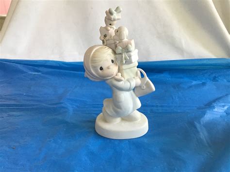Enesco Precious Moments Porcelain Bisque 65t X 3w Figurine Etsy