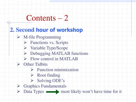 Ppt Short M Atlab Tutorial Powerpoint Presentation Free Download Id4601198