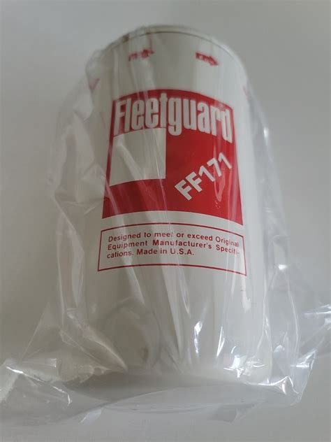 Fleetguard Ff204 Fuel Filter Cross Reference