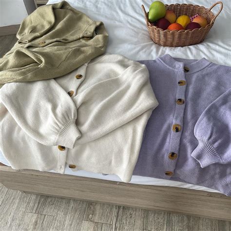 Cpjgirlxx Mochi Cardigan 5col คาดิแกนรุ่นใหม่นุ่มมาก [restock
