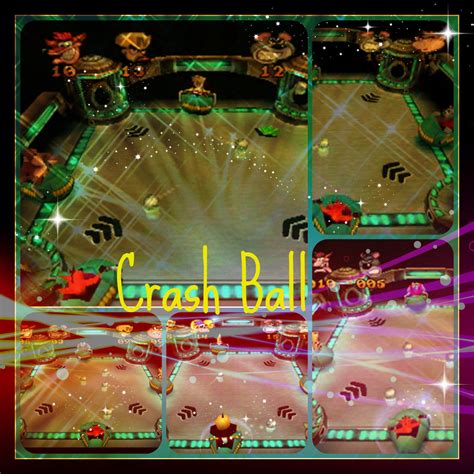 Crash Bandicoot Bash Crash Ball Collage By Krazykari On Deviantart