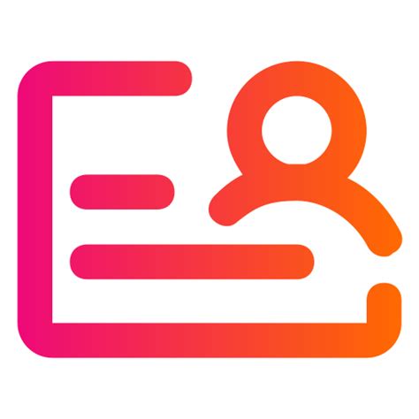 Permissions Generic Gradient Outline Icon