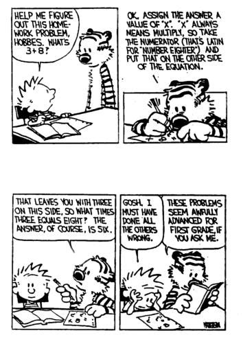 Calvin And Hobbes Math Comics Collection Of 12