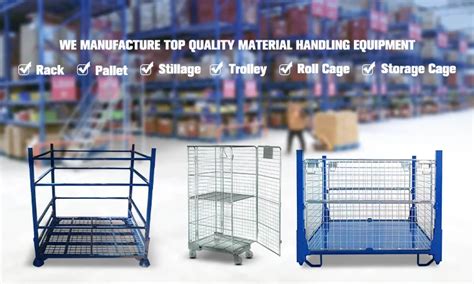 Wholesale Sturdy Foldable Metal Storage Collapsible Mesh Container