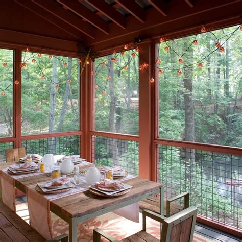 75 Beautiful Rustic Screened In Porch Ideas