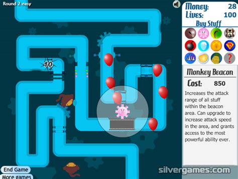 Bloons Tower Defense 3 Play Online On SilverGames