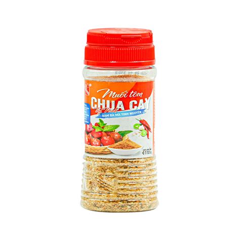 Muối Tôm Chua Cay Tinh Nguyên 110g Đặt Hàng Coop Online