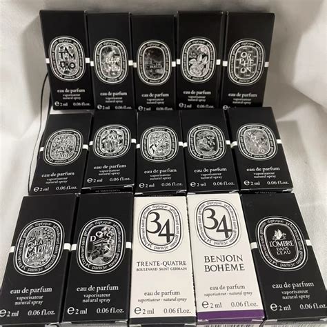 【diptyque】2ml試管針管噴式爵夢檀道肌膚之華青蕨玫瑰之水感官之水34杜桑淡香精淡香水 蝦皮購物