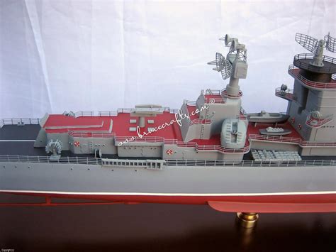 Kresta Ii Class Cruiser Mahogany Wooden Aircraft Models Boat And Ship