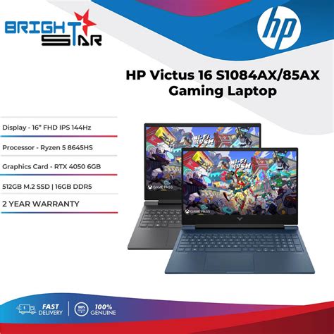Hp Victus Sa Ax Ax Gaming Laptop Fhd Ips Hz R Hs Rtx Gb Gb Ddr