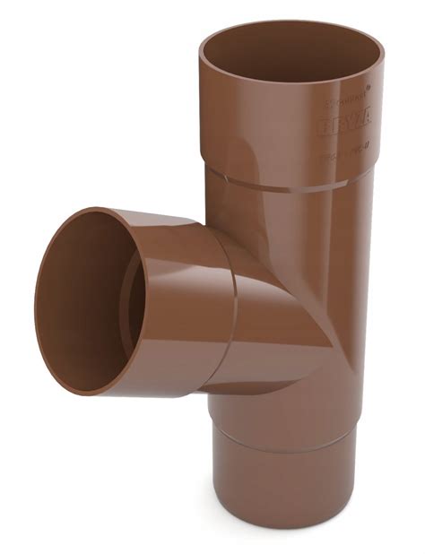 Trójnik Rury spustowej rynny BRYZA 90 mm brązowy 62 172 Cena