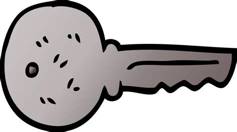 Cartoon Doodle Metal Key 12141090 Vector Art At Vecteezy